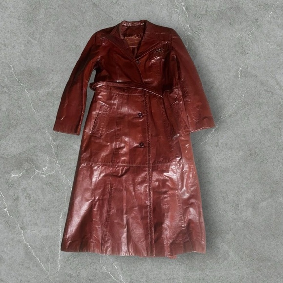 Etienne Aigner | Jackets & Coats | Vintage Etienne Aigner Leather ...